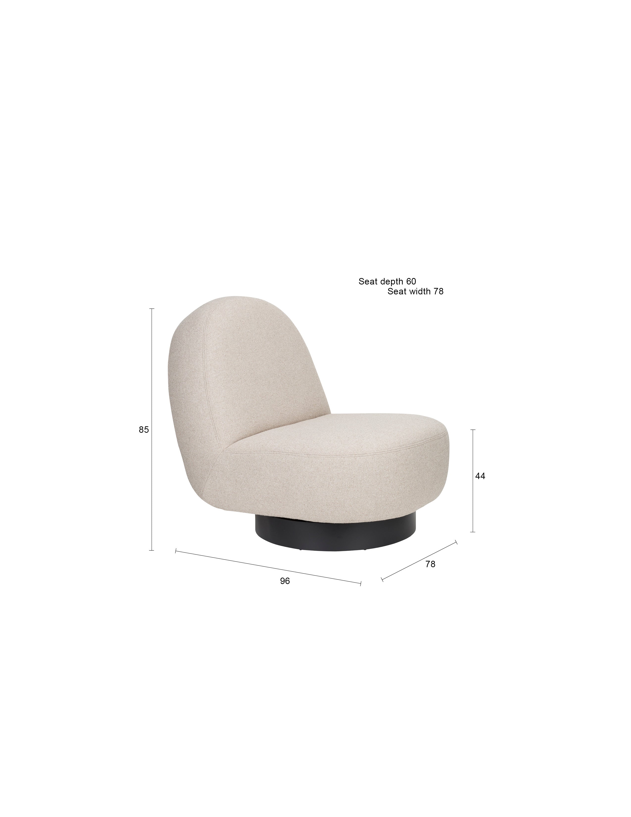 Eden Lounge Chair - Shop Cool Lounge Chairs by Zuiver in Irish ...