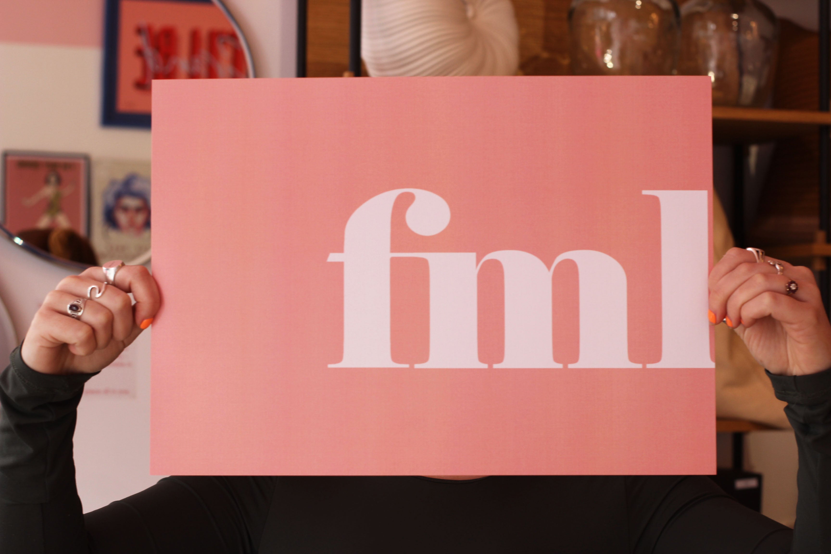 FML Art Print – April & The Bear