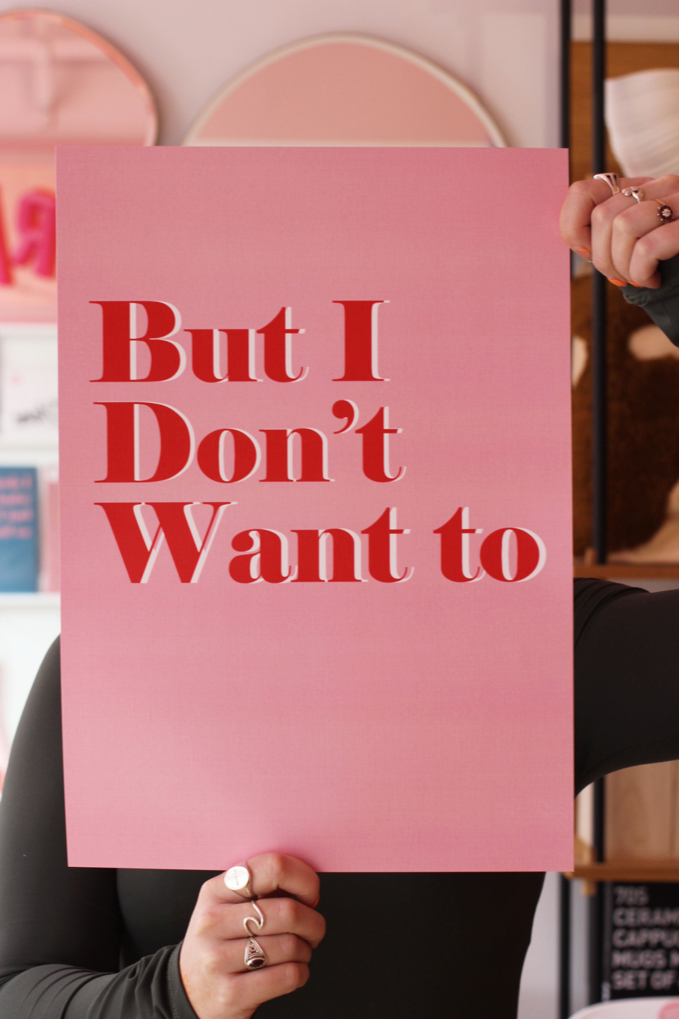 But I Don't Want To Art Print – April & The Bear