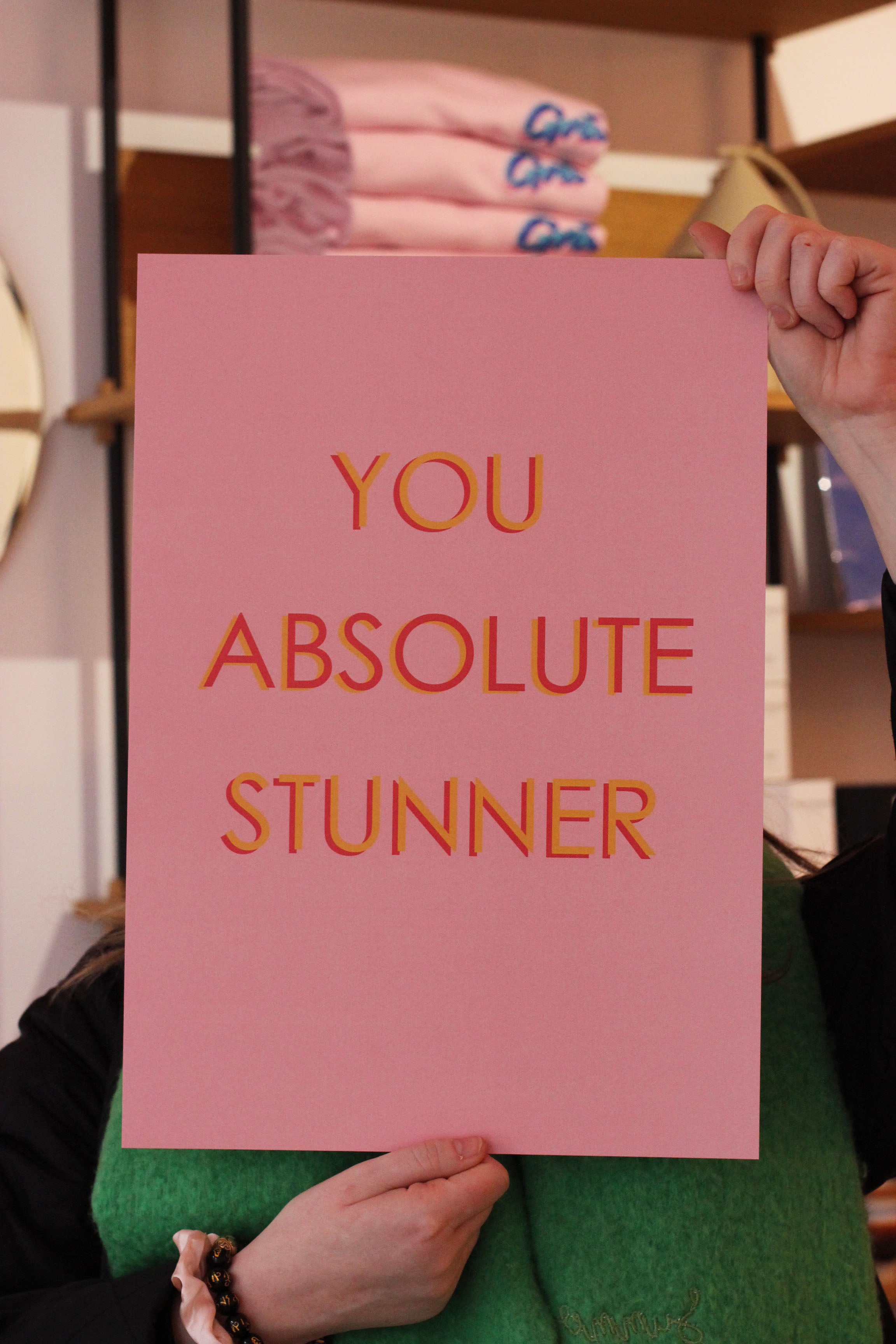 You Absolute STUNNER Print – April & The Bear