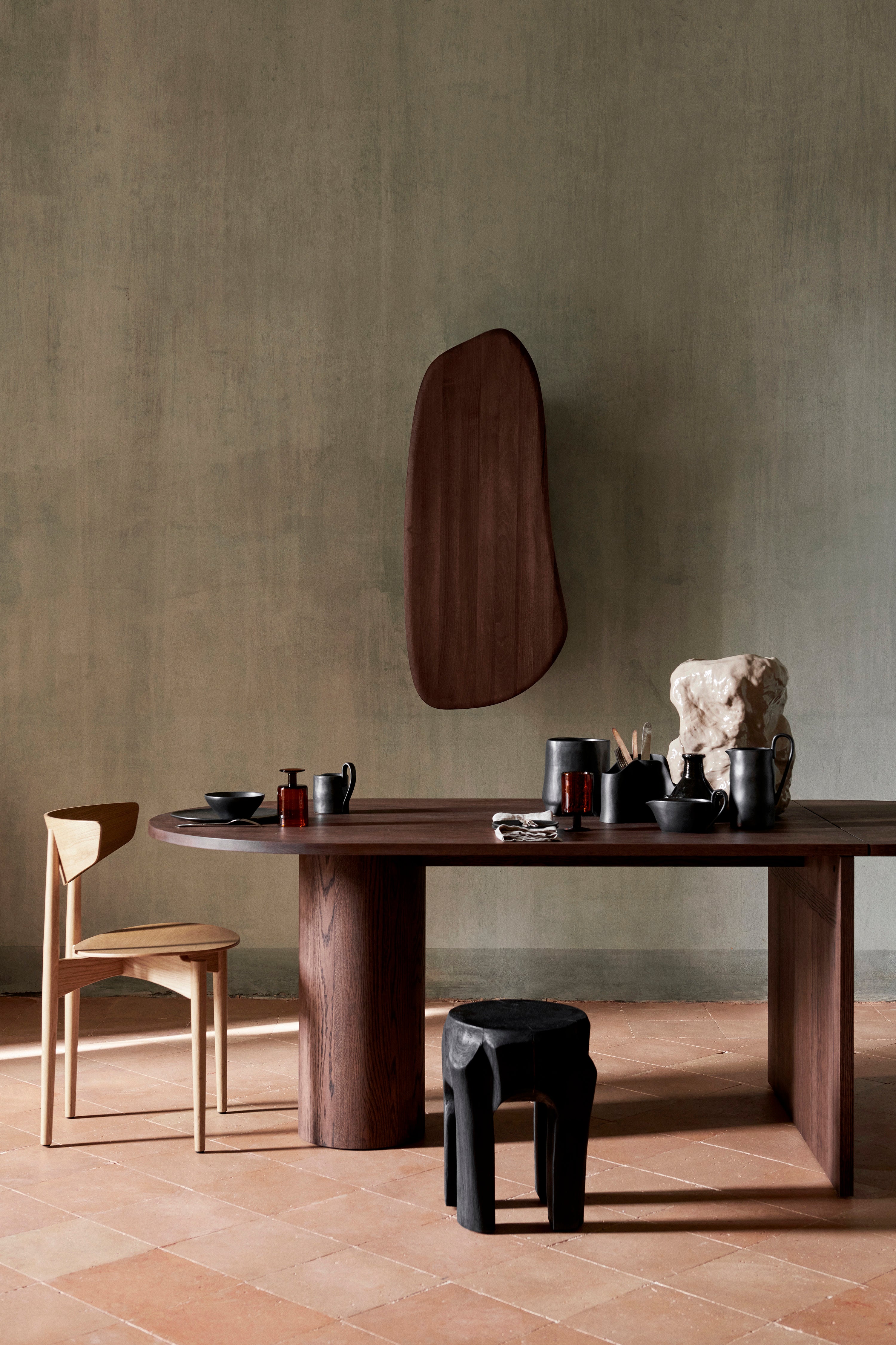 Pylo Dining Table - Dark Stained Oak – April & The Bear