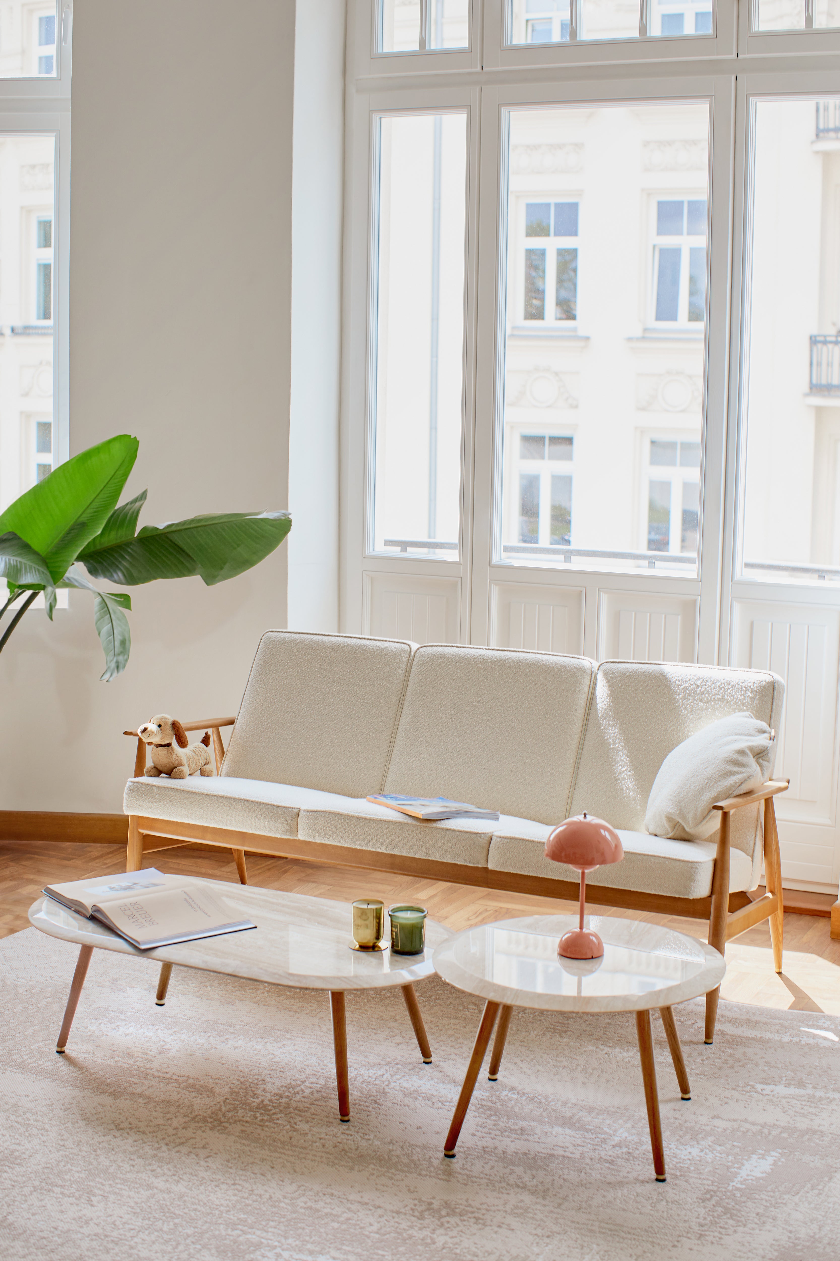 Fox 3 Seater Sofa for Sale - Mid Century Sofa by 366 Concept for sale in Ireland – April & The Bear