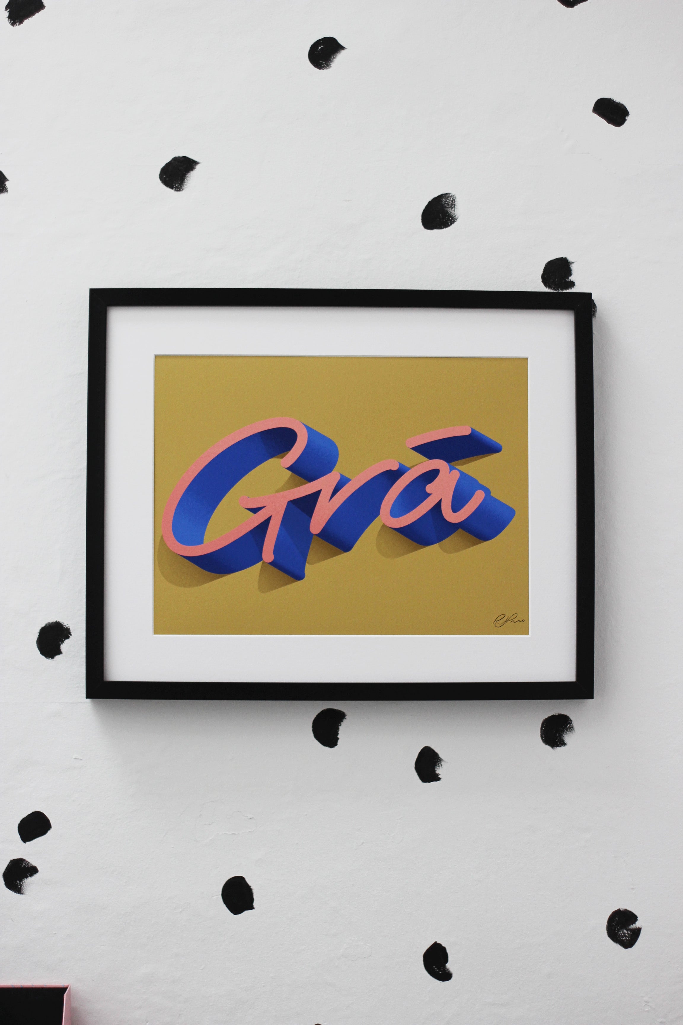 Gra art print from April and the Bear - Dublin store selling exclusive ...