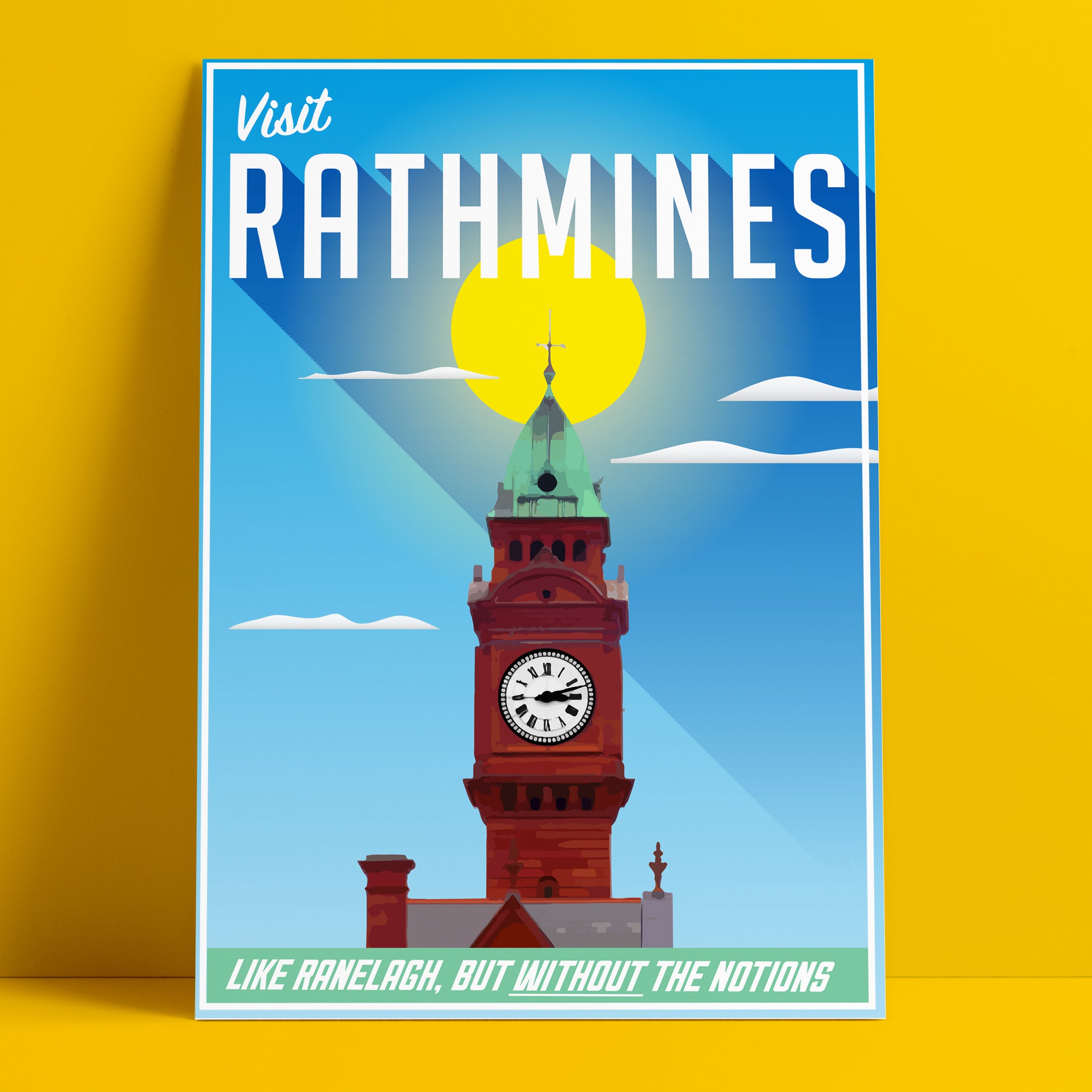 Visit Rathmines Art Print - Funny Art Prints from April and the Bear ...